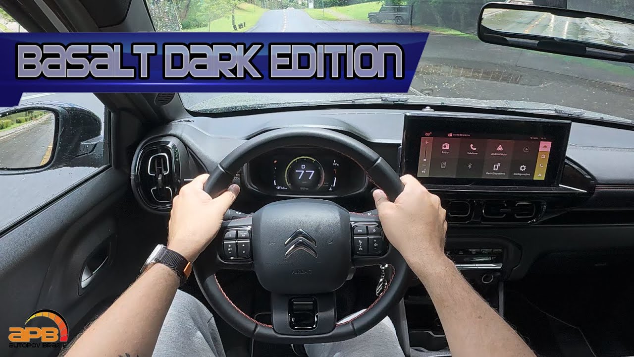 '2026 CITROËN BASALT [DARK EDITION] 1.0 T200 TURBO | FAST POV RIDE TEST DRIVE IN CURITIBA/BRAZIL!