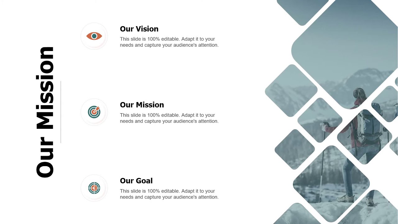 Our Mission and Vision Goal PPT PowerPoint Presentation Icon Samples