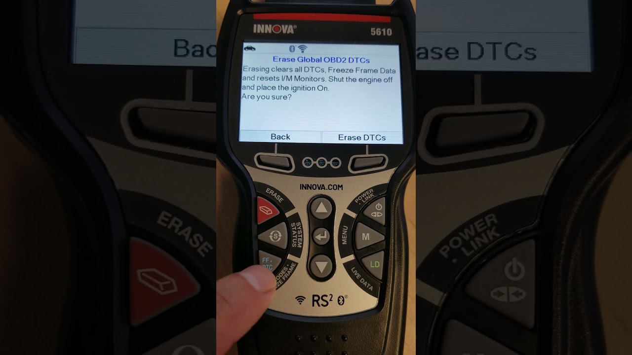 5610: Reading and Erasing Check Engine Codes
