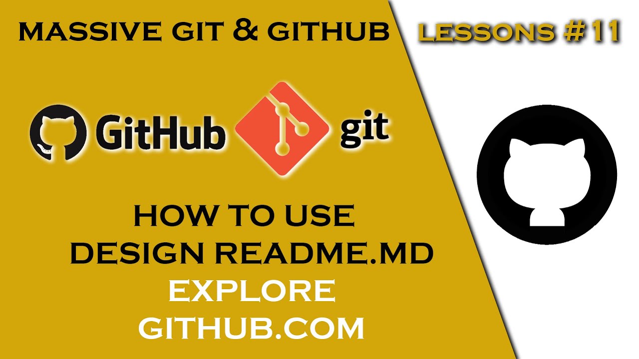 GIT - GITHUB | Crafting Effective README.md Files for GitHub Projects #11