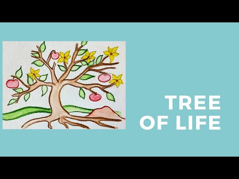 Draw the Tree of Life - a guided, hope-giving lesson to help think about direction and identity