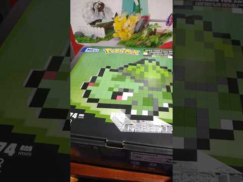 Mega Pokemon Pixel Bulbasaur! #pokemon #toys #gaming #build #asmr #megaconstrux #nintendo