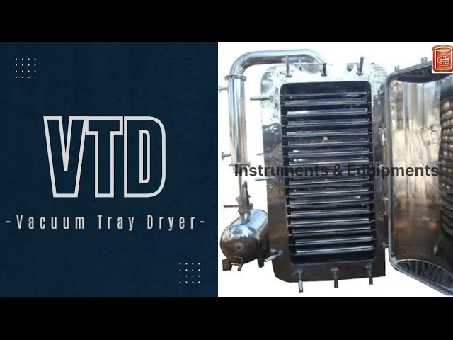 Vacuum Tray Dryer - Vtd Manufacturer Manufacturer from Hyderabad
