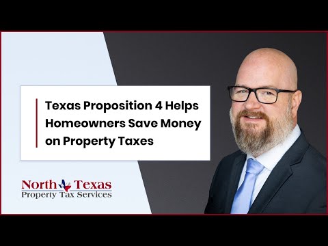 Texas Proposition 4 Helps Homeowners Save Money on Property Taxes