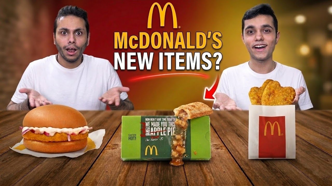 McDonalds NEW Chicken Delite,Jumbo Nuggets, Apple Pie ( Pass or Fail ? )