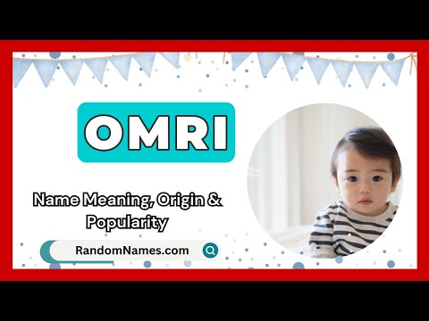 Omri - Baby Boy Name Meaning, Origin & Popularity - RandomNames.com