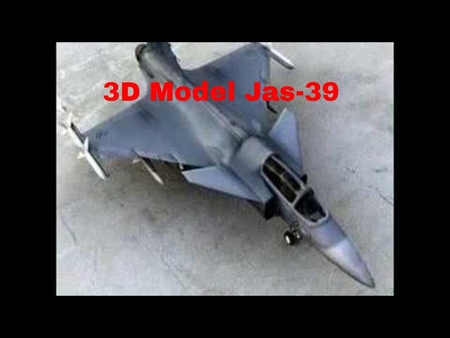 jas-39 3D Model - FlatPyramid