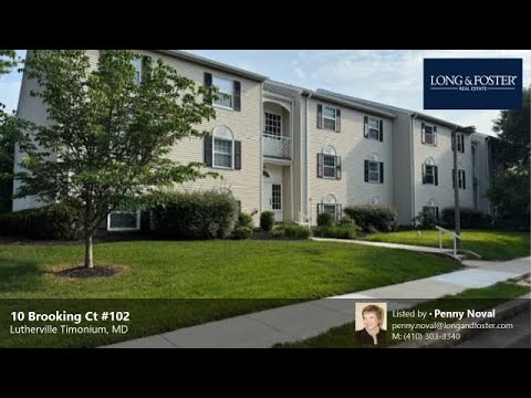 Sale: 2 Beds - 2 Baths - 1274 sq ft - Lutherville Timonium - MD [$279,900] MLS #: MDBC2131142