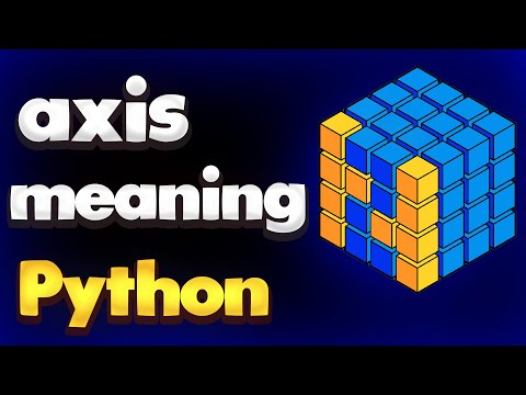 axis meaning in NumPy functions | Module NumPy Tutorial - Part 15