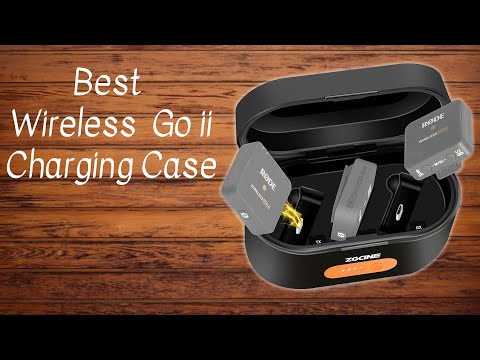 Wireless Charging Case Compatible for Rode Microphones Wireless GO 2