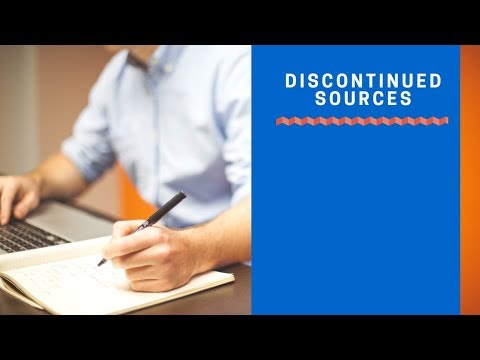 Scopus Discontinued Sources 2018