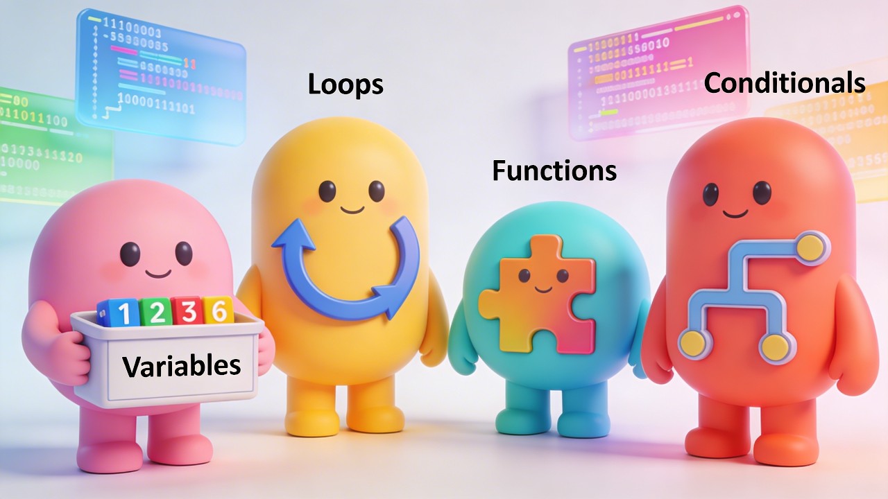 Basic Programming Concepts Made Simple (13 Minutes)