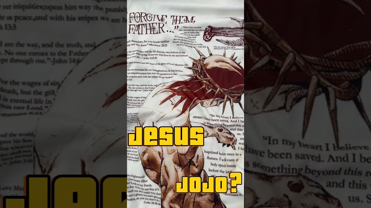 Jesus was the first Jojo? #anime #manga #jjba #jesus #jojo #shorts