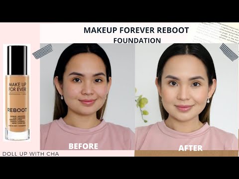 MAKE UP FOR EVER REBOOT| FIRST IMPRESSION/WEAR TEST | BEST FOUNDATION FOR DRY SKIN?