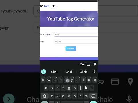 Best free YouTube tag generator with chatgpt #shorts