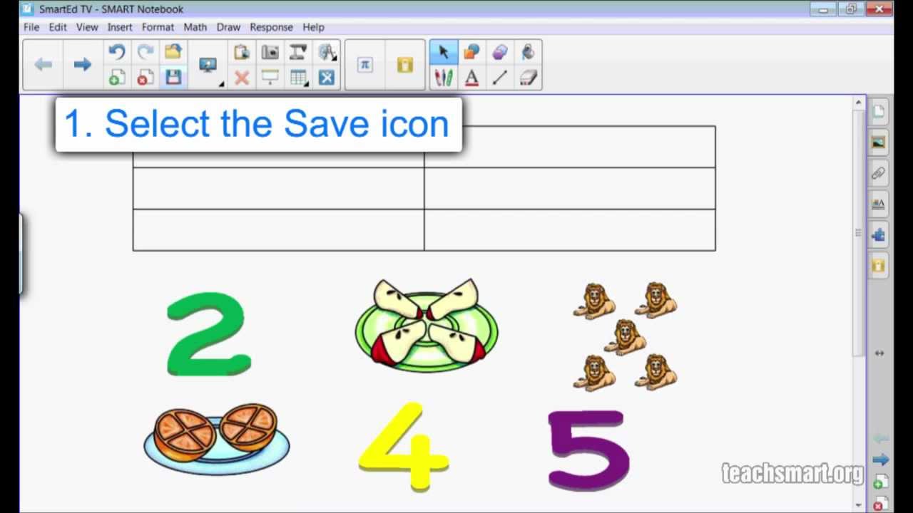 SMART Notebook: Reset Page