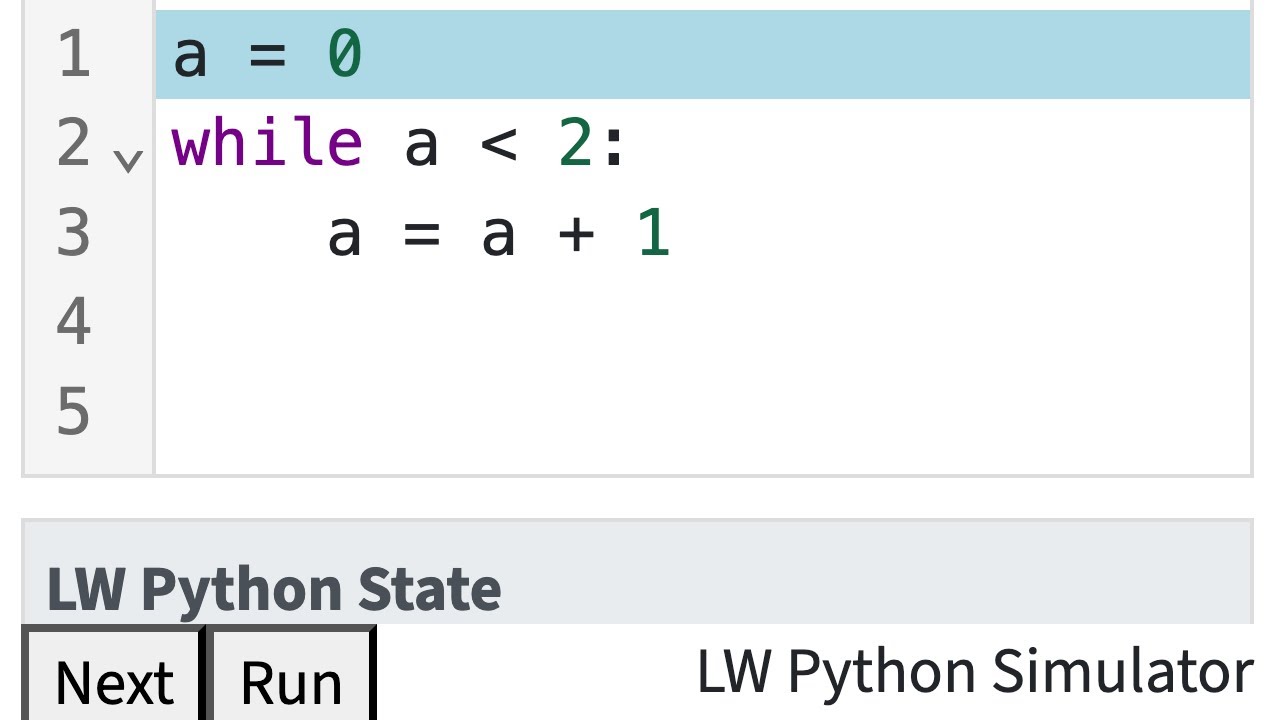 Python While Loops: State Transitions With Example