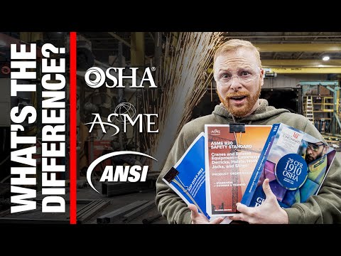 OSHA vs. ASME vs. ANSI: What's the Difference?