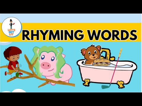 Rhyming Words | CVC Words | Nursery Rhymes | Preschool | Kindergarten