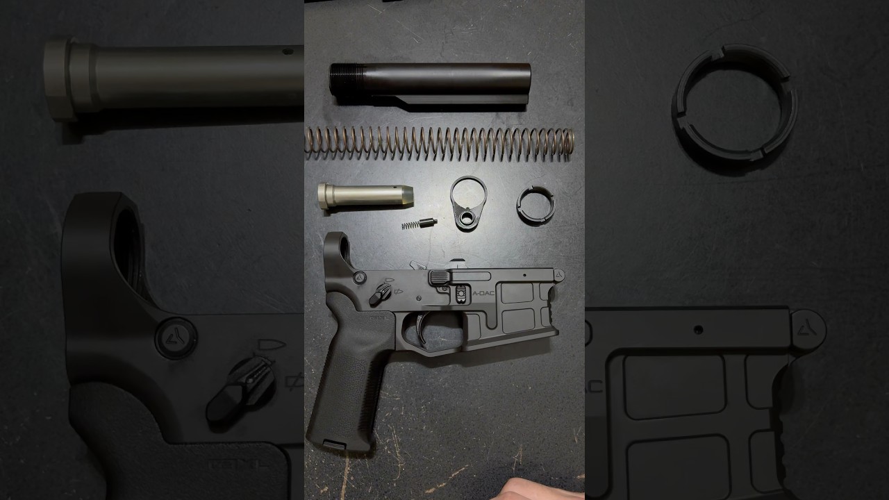 BCM Buffer System : Tube, Spring, Endplate, Detent