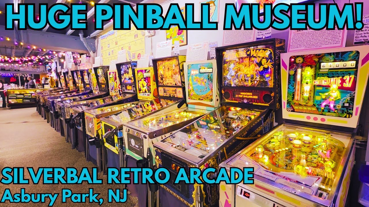Silverball Retro Arcade and Pinball Museum - Huge Collection of Vintage Pinball and Arcade Games