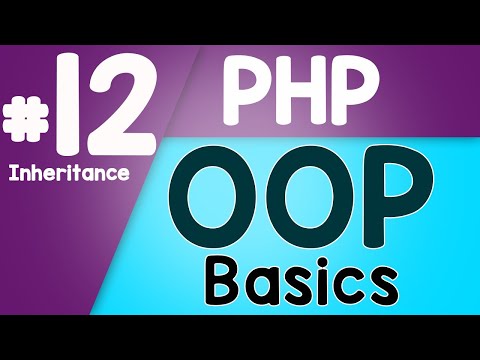 Learn 12 PHP Object Oriented Programming Basics OOP | Inheritance | Quick programming tutorial ...
