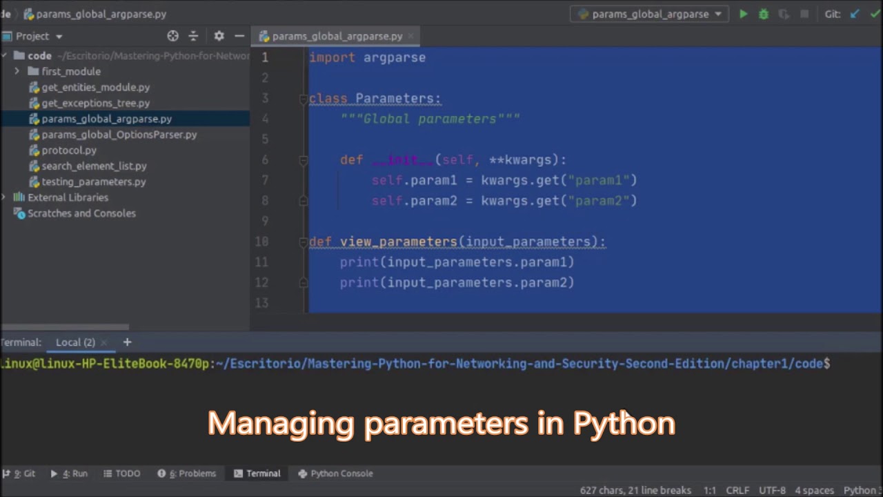 Mastering Python for Networking and Security - Second Edition | 1. Working with Python Scripting