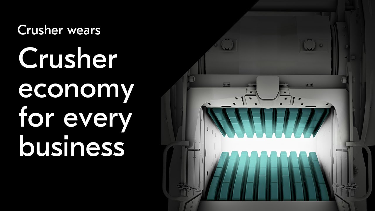 Crusher economy for every business - crusher wear parts from Metso