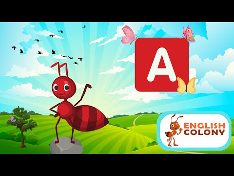 Phonics - Letter "A" | Learn to Read and Spell | English Colony 001
