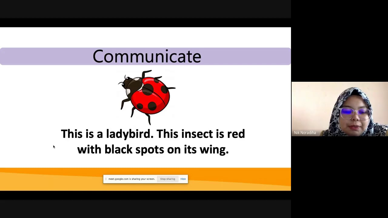 Science Process Skills (Communicate) P1