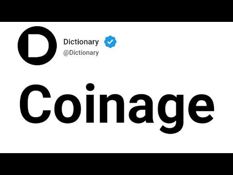 Coinage Meaning In English