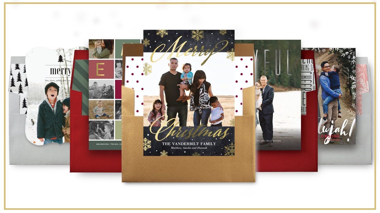 Custom Christmas Card Ideas with Tiny Prints
