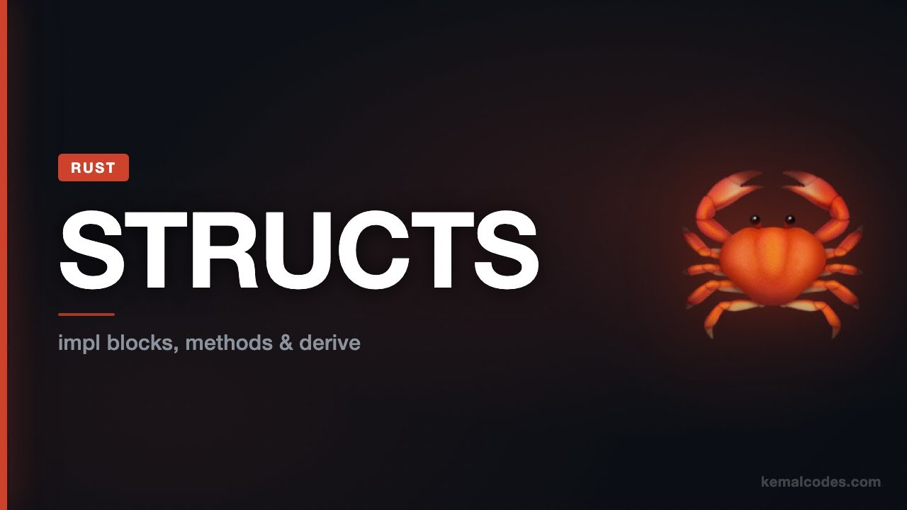 Rust Structs & Methods — impl Blocks, Derive & Display