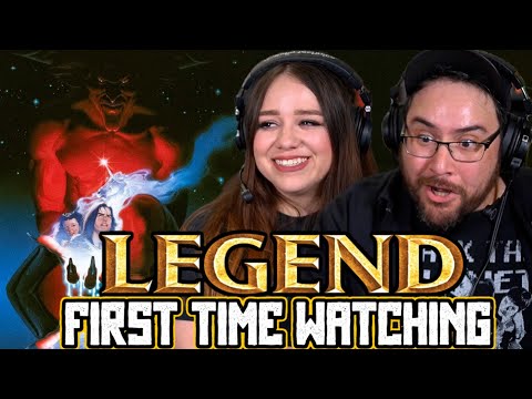 Legend (1985) Director's Cut MOVIE REACTION | Our FIRST TIME WATCHING Tim Curry smolder as Darkness!