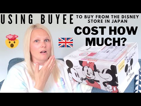 UK Using BUYEE To Buy From The Disney Store In Japan