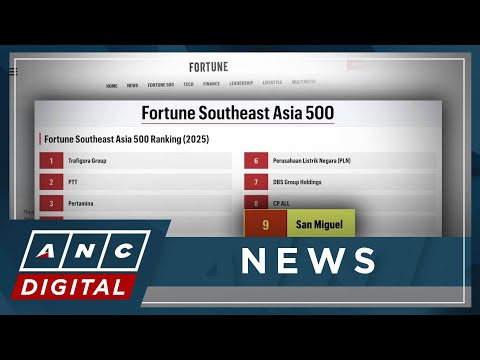 San Miguel Corp. leads PH firms on Fortune's 'Southeast Asia 500' list | ANC