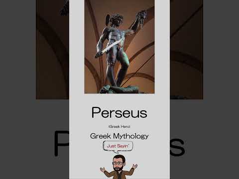 Perseus, Greek Myth How to Say In American English | Pronounce | Historian's Eye | MCMP | 01877