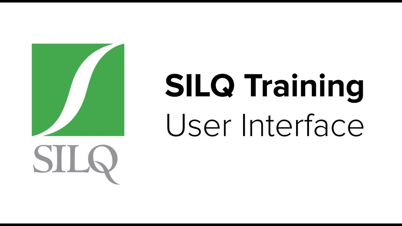 User Interface - SILQ Online