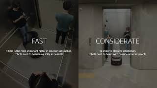 Which Robot Do You Prefer When Boarding an Elevator: Fast vs. Considerate - CHI '24