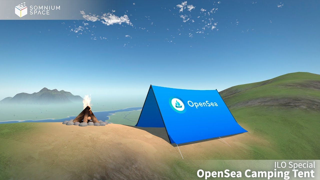 Virtual Reality Tent - OpenSea Limited Edition