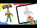 Sesame Street Drawing Family Watch HD Mp4 Video Download Free