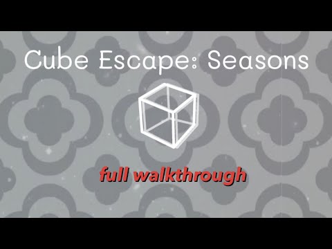 Cube escape: seasons walkthrough