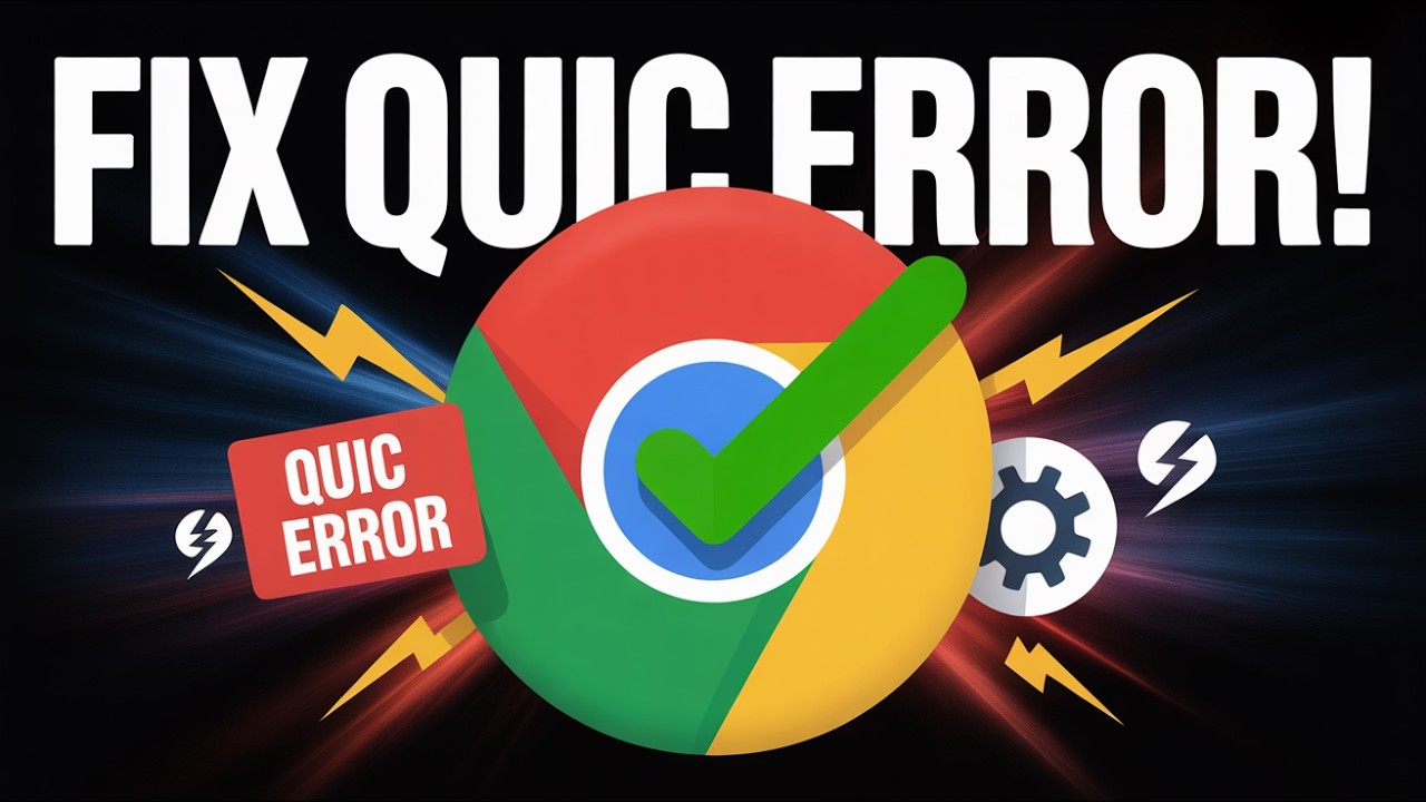 How to Fix Google Chrome QUIC Protocol Error (Quick & Easy Solutions)