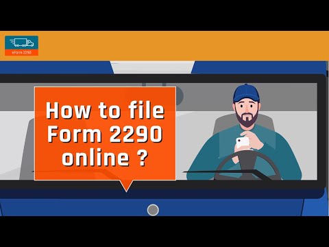 How to file Form 2290 online?