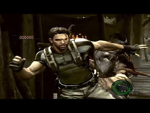 Resident Evil 5 PC All Character perform Chris's "Heymaker"