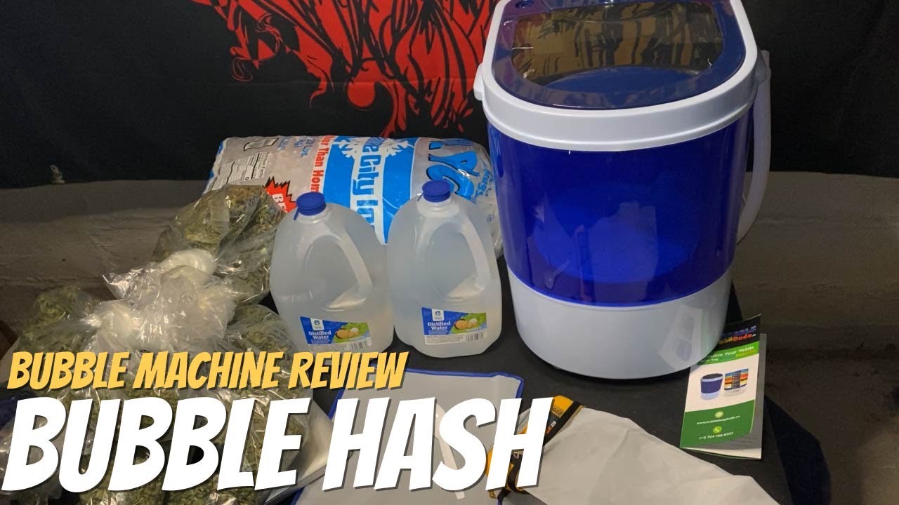 BUBBLEBAGDUDE Bubble Machine Review (How to make bubble hash)