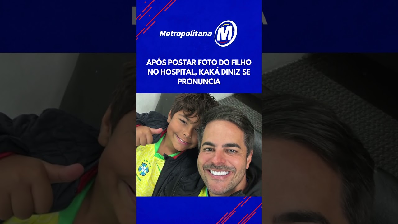 Após postar foto do filho no hospital, Kaká Diniz se pronuncia