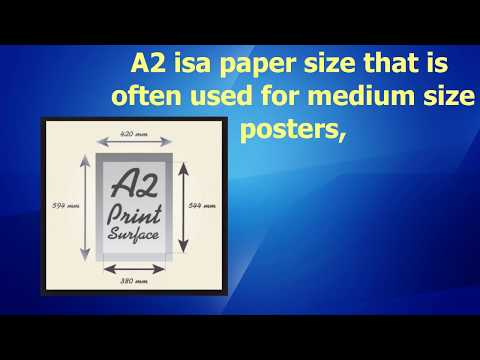 A2 PAPER SIZES
