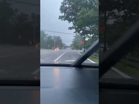 Massachusetts road test tip - stop sign with a stop line