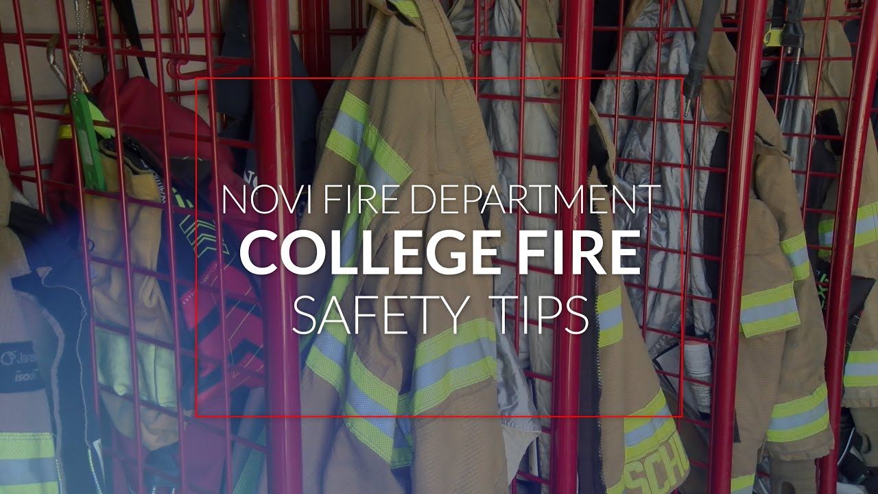 Campus Fire Safety Tips